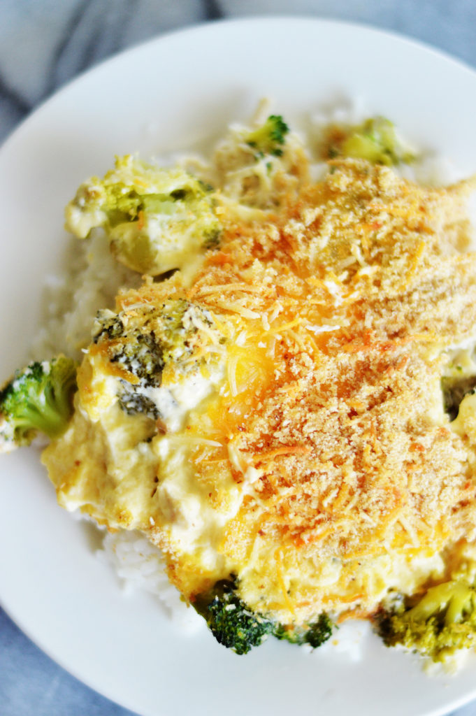 Dinner is Served with Chicken Divine - A Teaspoon of Home
